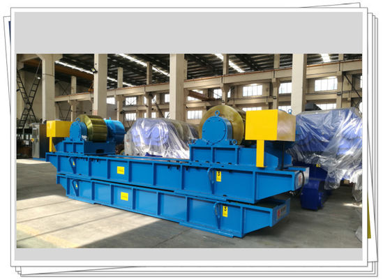 600T Fixed Welding RotatorBullet Tank Monopile Production Steel Wheel