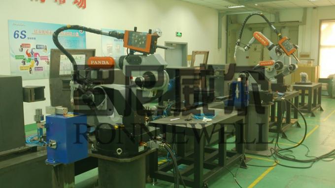 Pipe Prefabrication Robot Welding Machine With ABB / OTC Robot Body