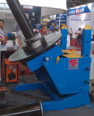 Worktable Pipe Welding Positioners / Welding Turntables Industry