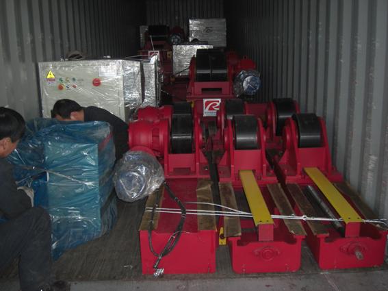 Movable Column Assembling Rotator 120t Welding Turning Roll