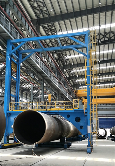Motorized Trolley Gantry Weld Manipulator For Monopile Offshore Tower ...