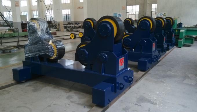 60T Pipe Weldment Used Self - Aligned Welding Rotator With Motorized ...