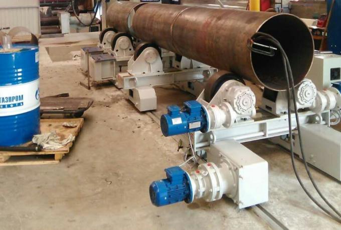 Bolt Conventional Pipe Welding Rotator Pendant Control With Manual Trolley