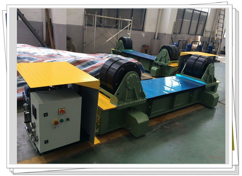 SGS Wind Tower Production Line Manual Trolley Movable Hydraulic Fit Up ...