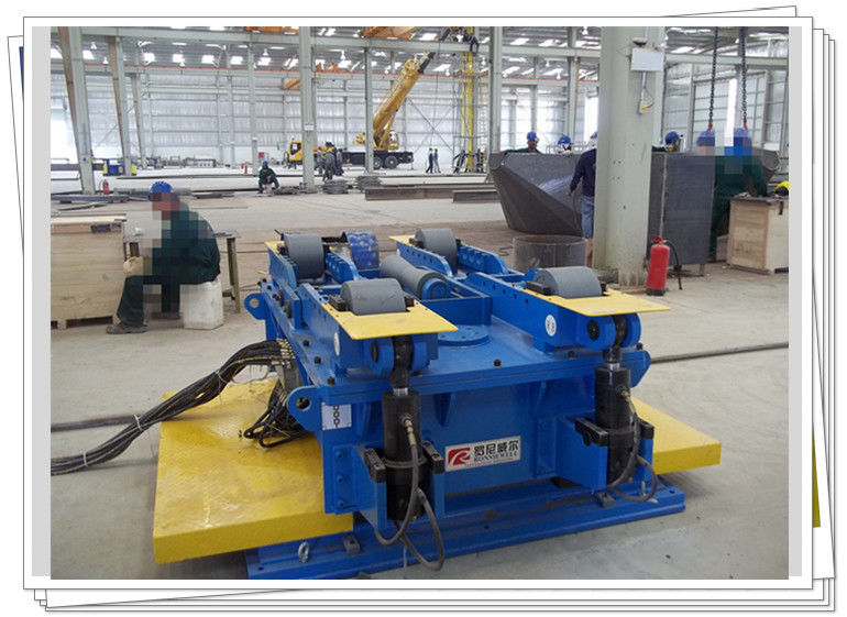3D Adjustable Hydraulic Fit Up Rotator for Wind Tower Production Line