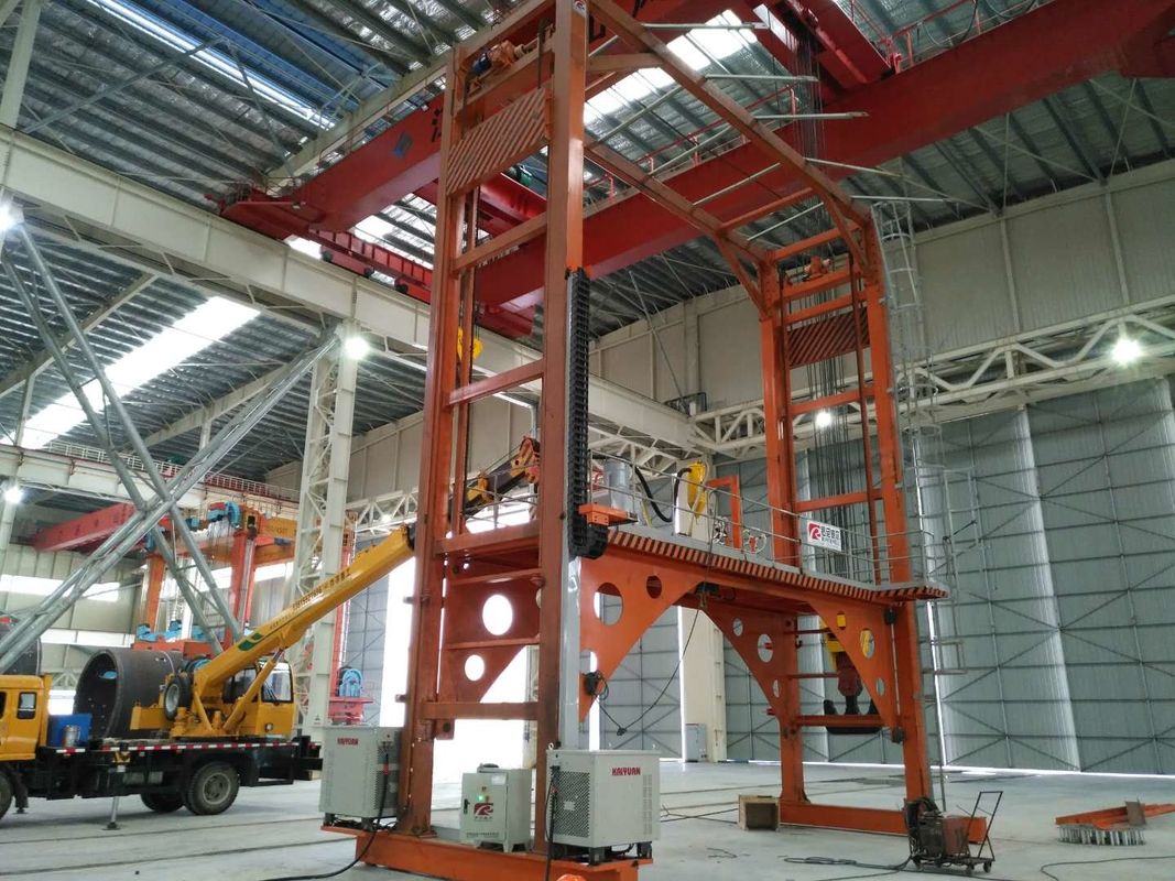 Motorized Trolley Gantry Weld Manipulator For Monopile Offshore Tower ...