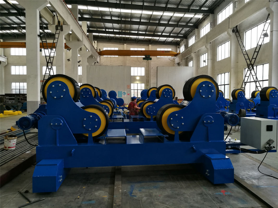 150T Tank Welding Roller Bed Conventional Welding Rotator With ...