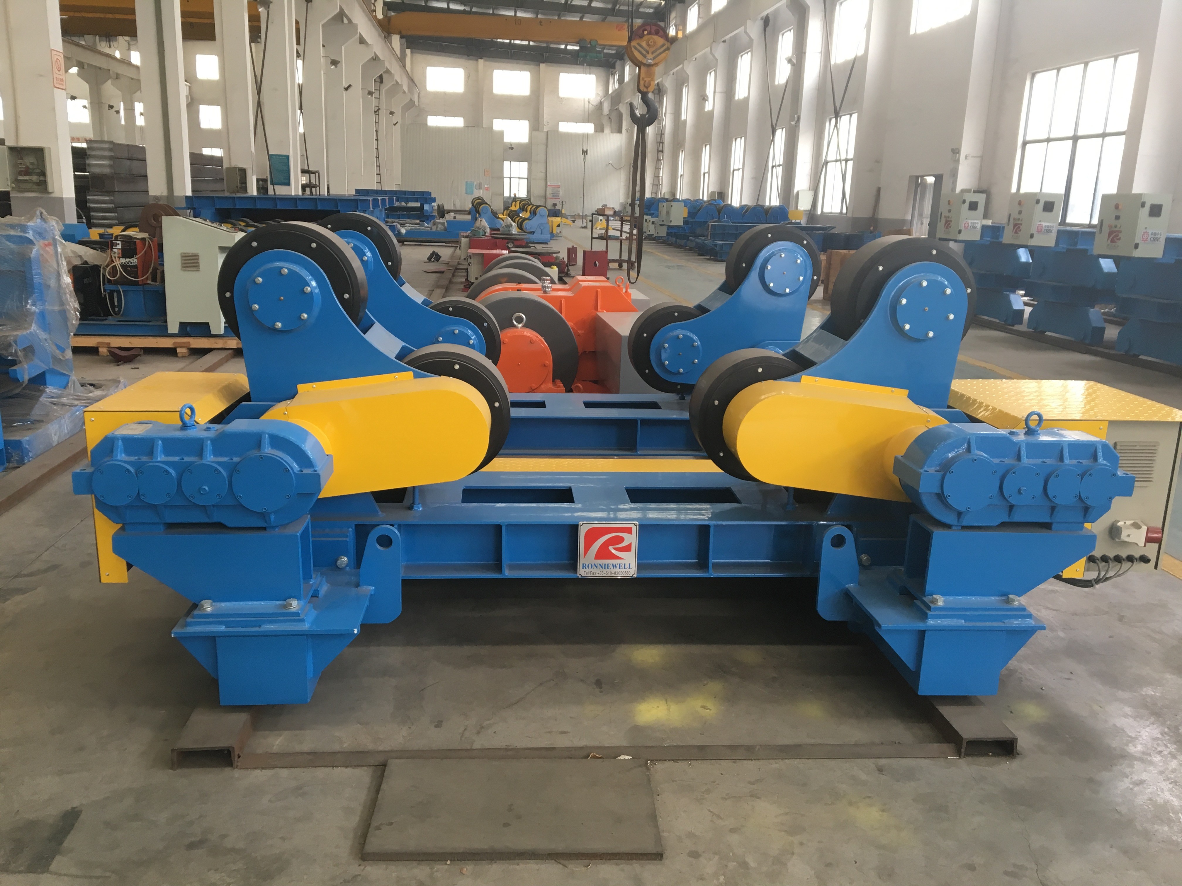 300T Self Aligned Welding Rotator SAR Bolt Adjustable Welding Turning ...