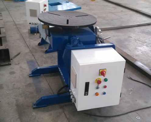 Pipe Automatic Rotary Welding Positioners Manual Tilt 300kg Weldment