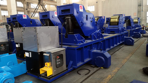 SWL 600T Motorized Traveling Welding Rotator With Hydraulic Idler Tank ...