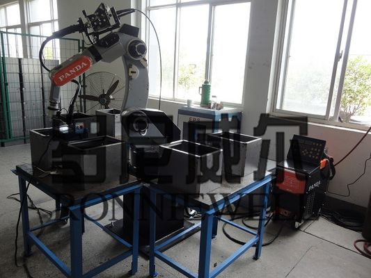 Pipe Prefabrication Robot Welding Machine With ABB / OTC Robot Body